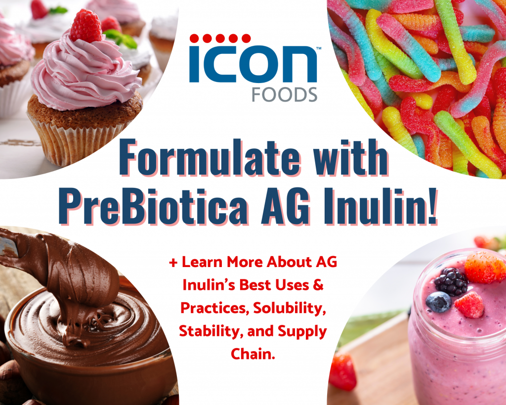 Formulate with PreBiotica AG Inulin! - Icon Foods