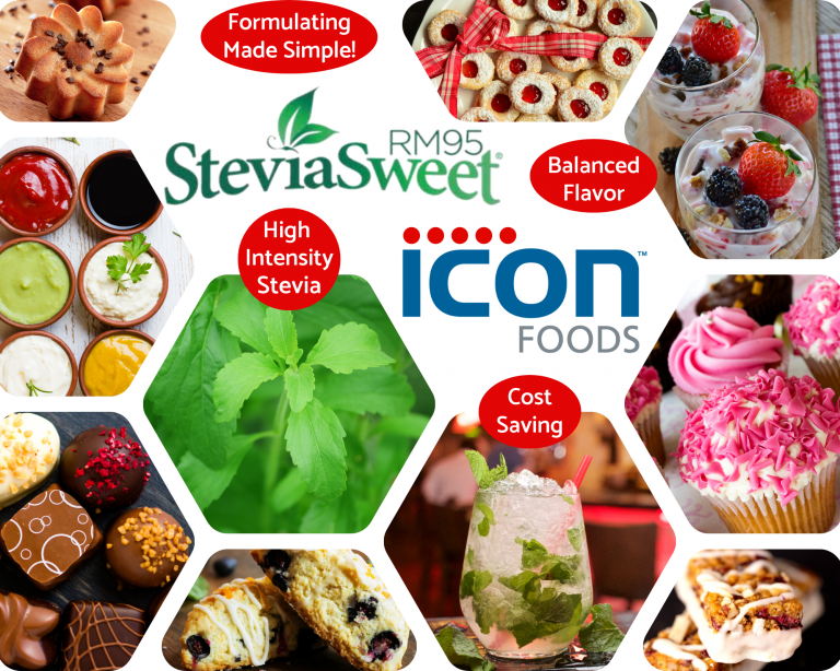 Icon Foods Shares New Stevia Sweetener and Flavor Modulator with ...
