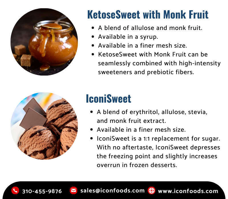 Formulate Zero Sugar Added Products With Allulose! - Icon Foods