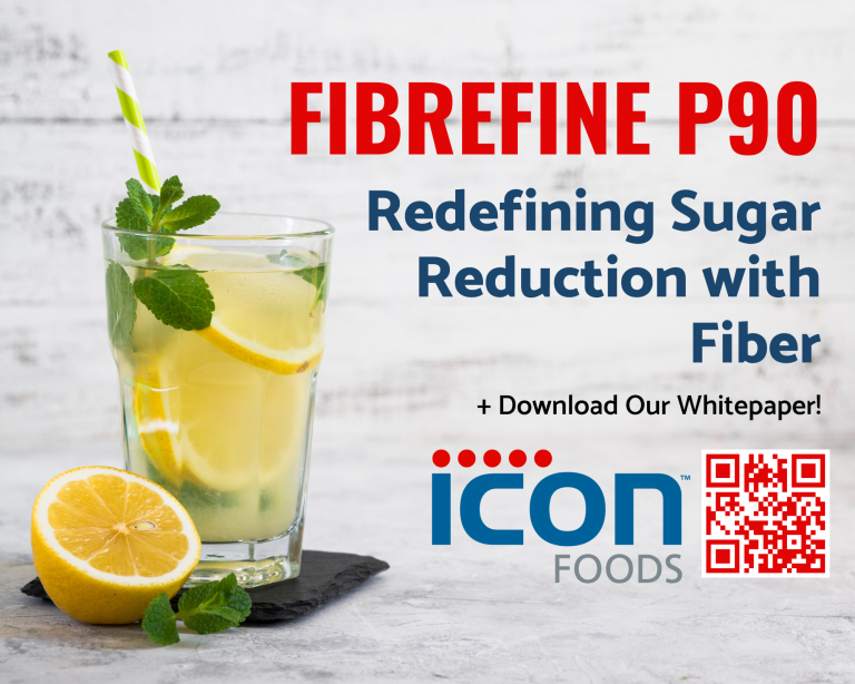 FibRefine: Redefining Sugar Reduction with Fiber - Icon Foods