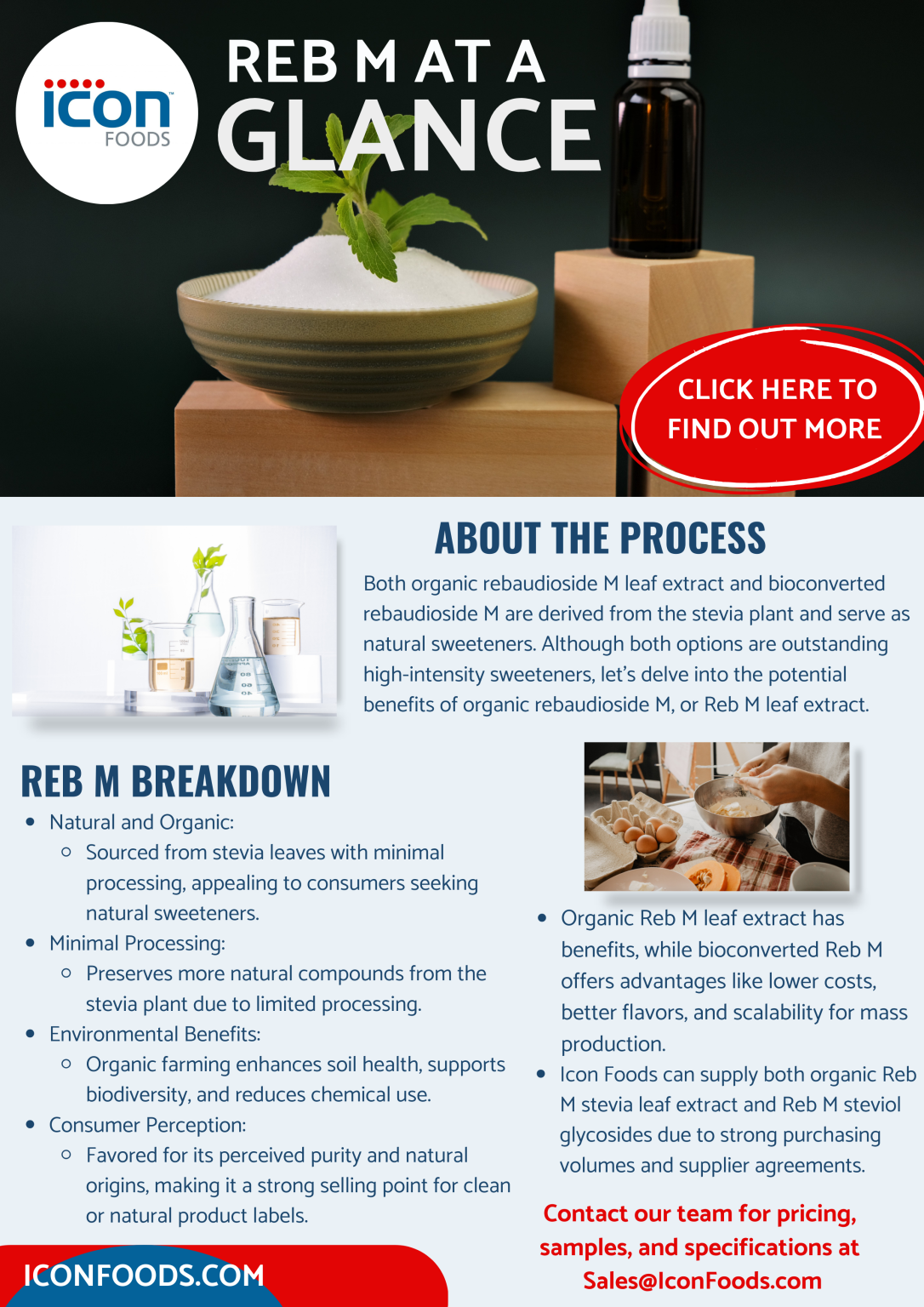 Reb M at a Glance - Icon Foods