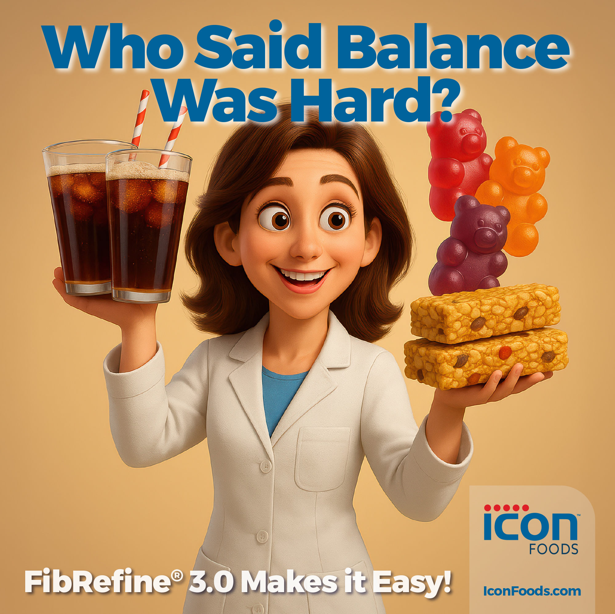 FibRefine® 3.0, The Triad of Fiber - Icon Foods