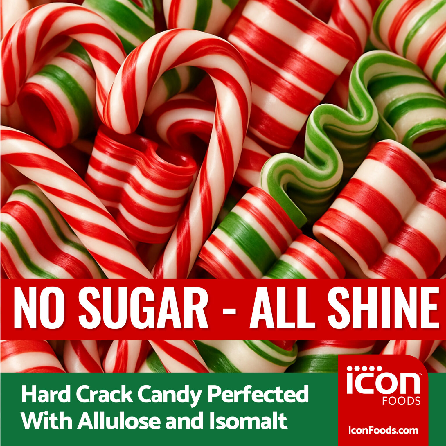 No-Added-Sugar Hard Crack Candy - Icon Foods