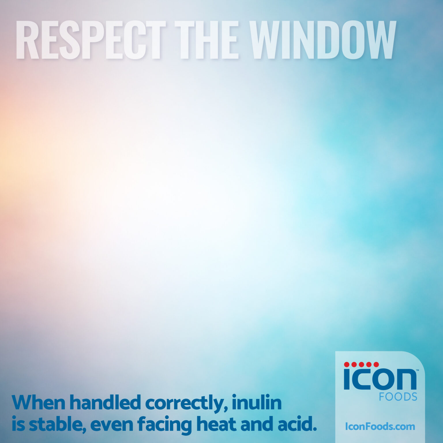 Understanding the Stability of PreBiotica™ Chicory Root Inulin - Icon Foods